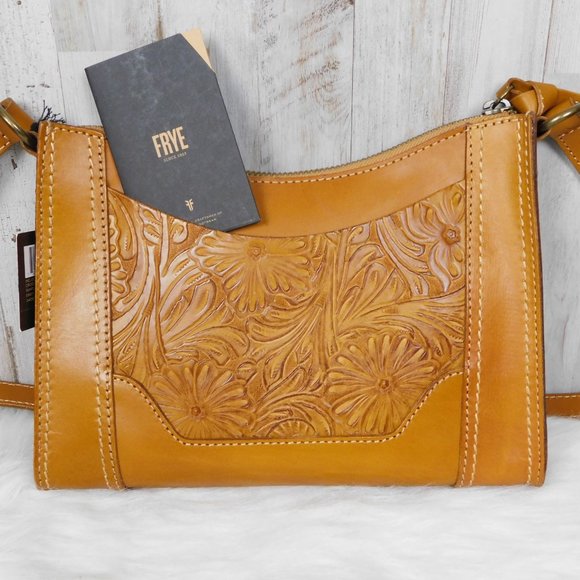 Frye | Bags | Frye Melissa Artisan Zip Crossbody Sunflower Bag | Poshmark